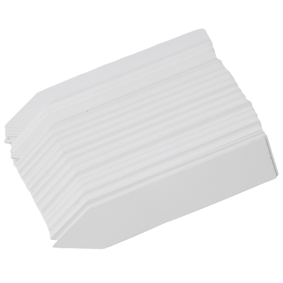 Easy to Write Plant Labels Matte Finish Garden Marker Tags 10x2 cm Pack ...