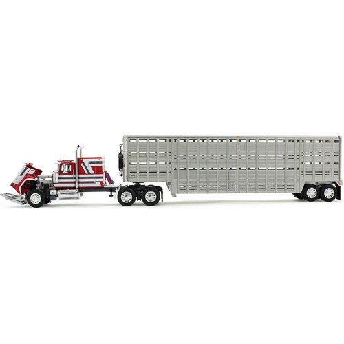 Mack SuperLiner Sleeper & Wilson Vintage Livestock Trailer | eBay