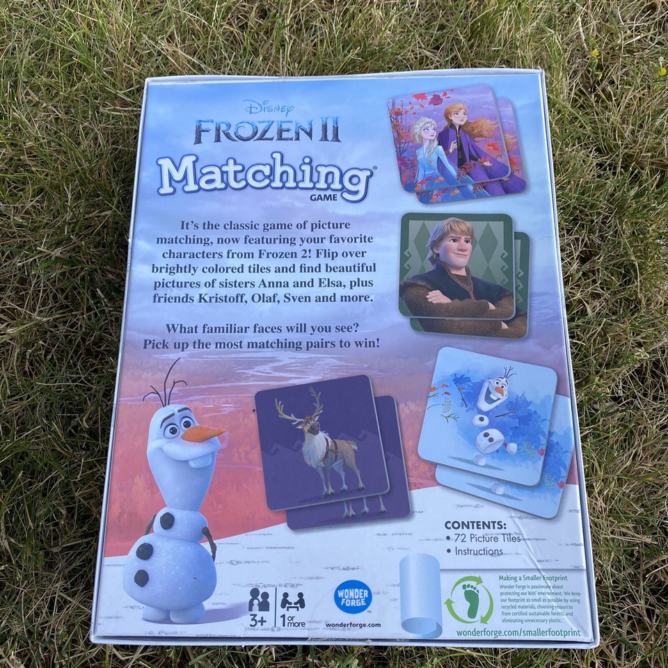 Disney Frozen 2 Matching Memory Game BRAND NEW | eBay