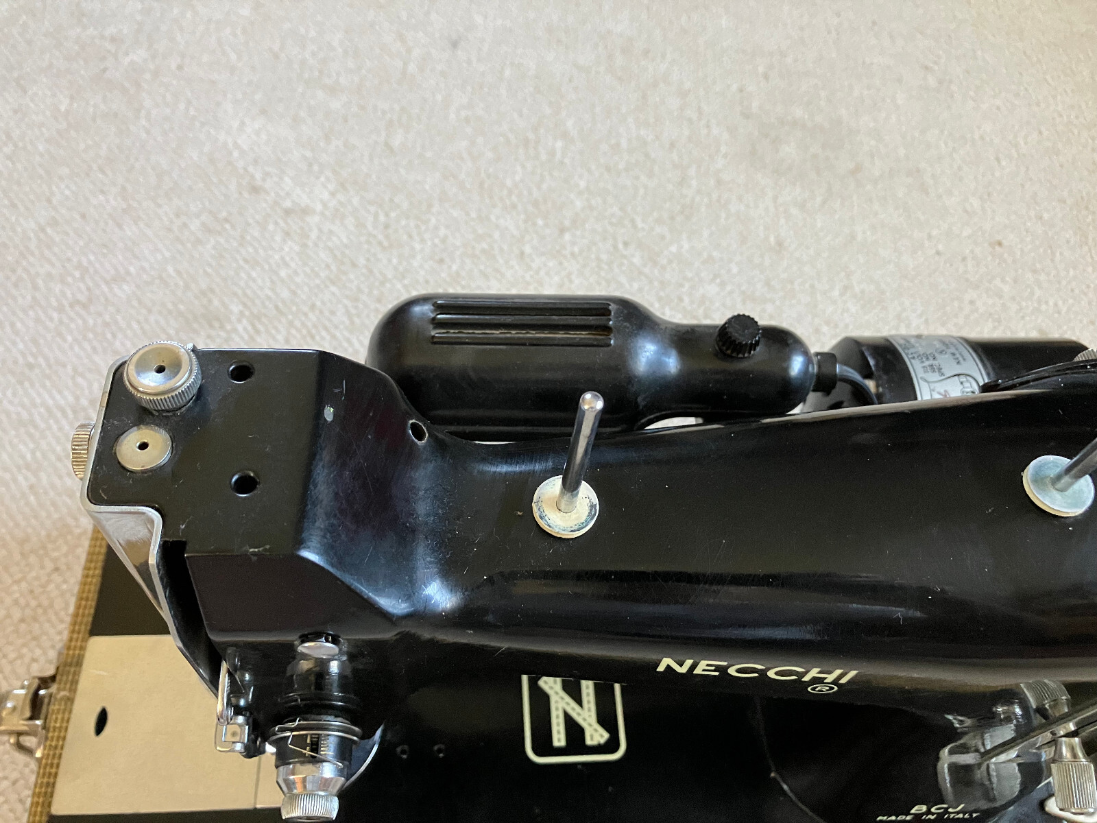 Vintage Necchi BCJ sewing machine | eBay