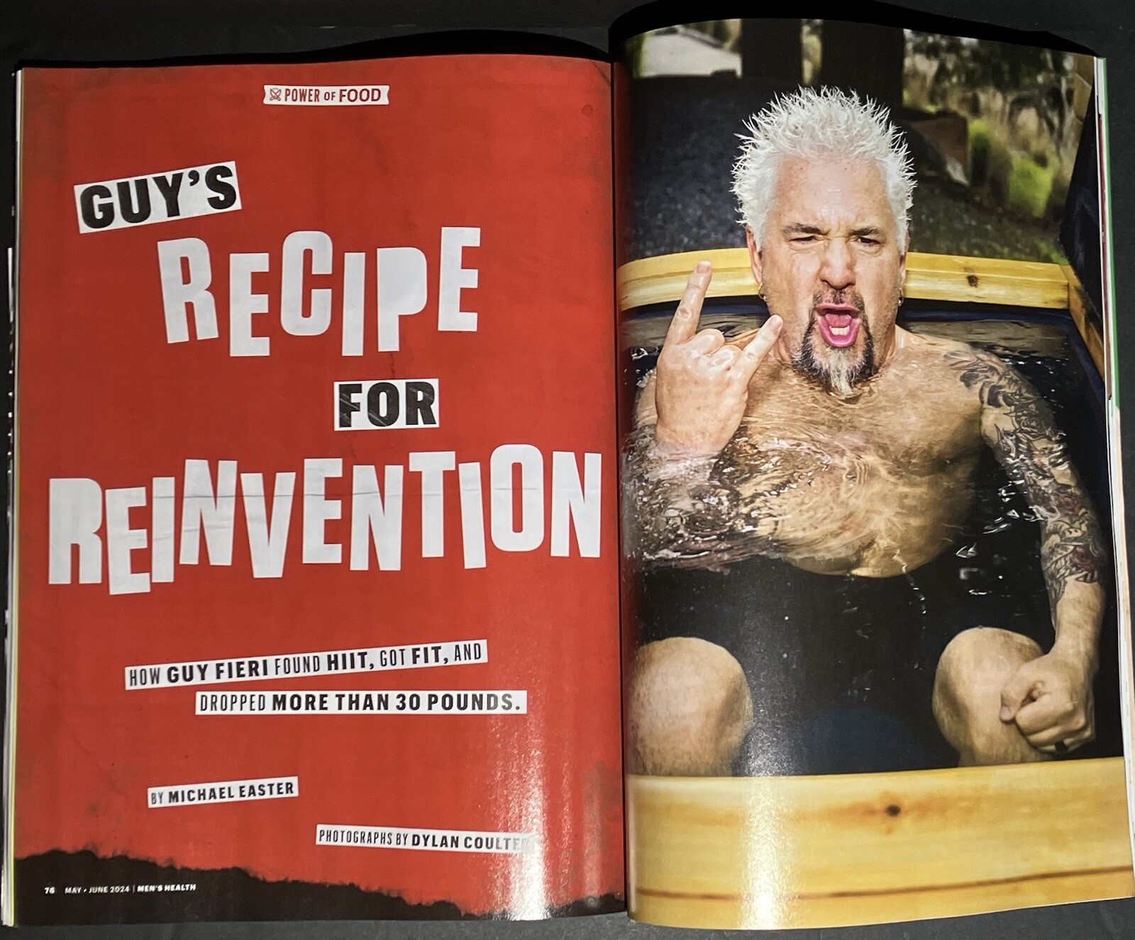 MEN’S HEALTH MAGAZINE MAY/JUNE 2024 RYAN | Grelly USA