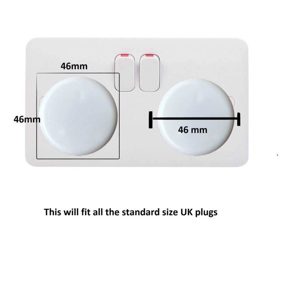 Plug Socket Covers Protector Baby Child Safety Mains Power Plugs Cover ...
