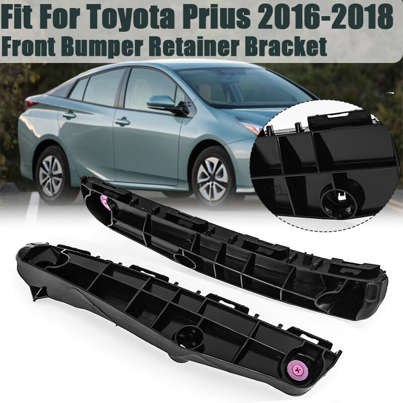 1Pair Front Bumper Retainers Black Left & Right Fit For 2016-2018 ...
