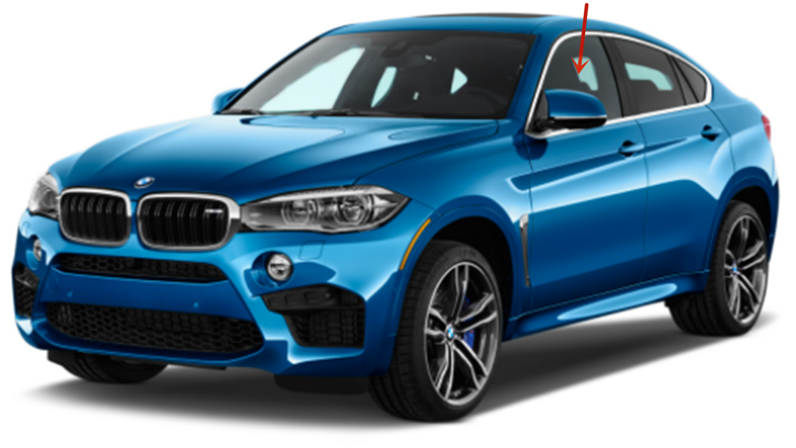 Fits 2015-2019 BMW X6 Driver Side Left Front Door Window Glass OEM | eBay