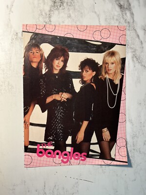 The Bangles Pinup & Clipping From 80’s Teen Magazine. DS. | eBay