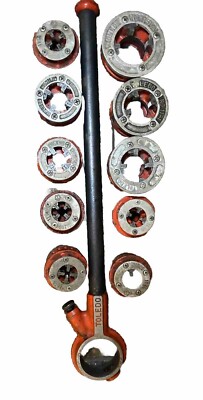 Toledo rachet pipe threader #11 & 9 die heads 1/8 To 1 1/4” | eBay
