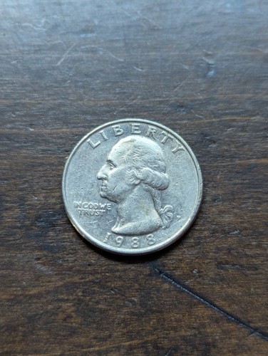1988-P Washington Quarter DDR ERROR "QUARTER" + Filled "P" + Cut ...