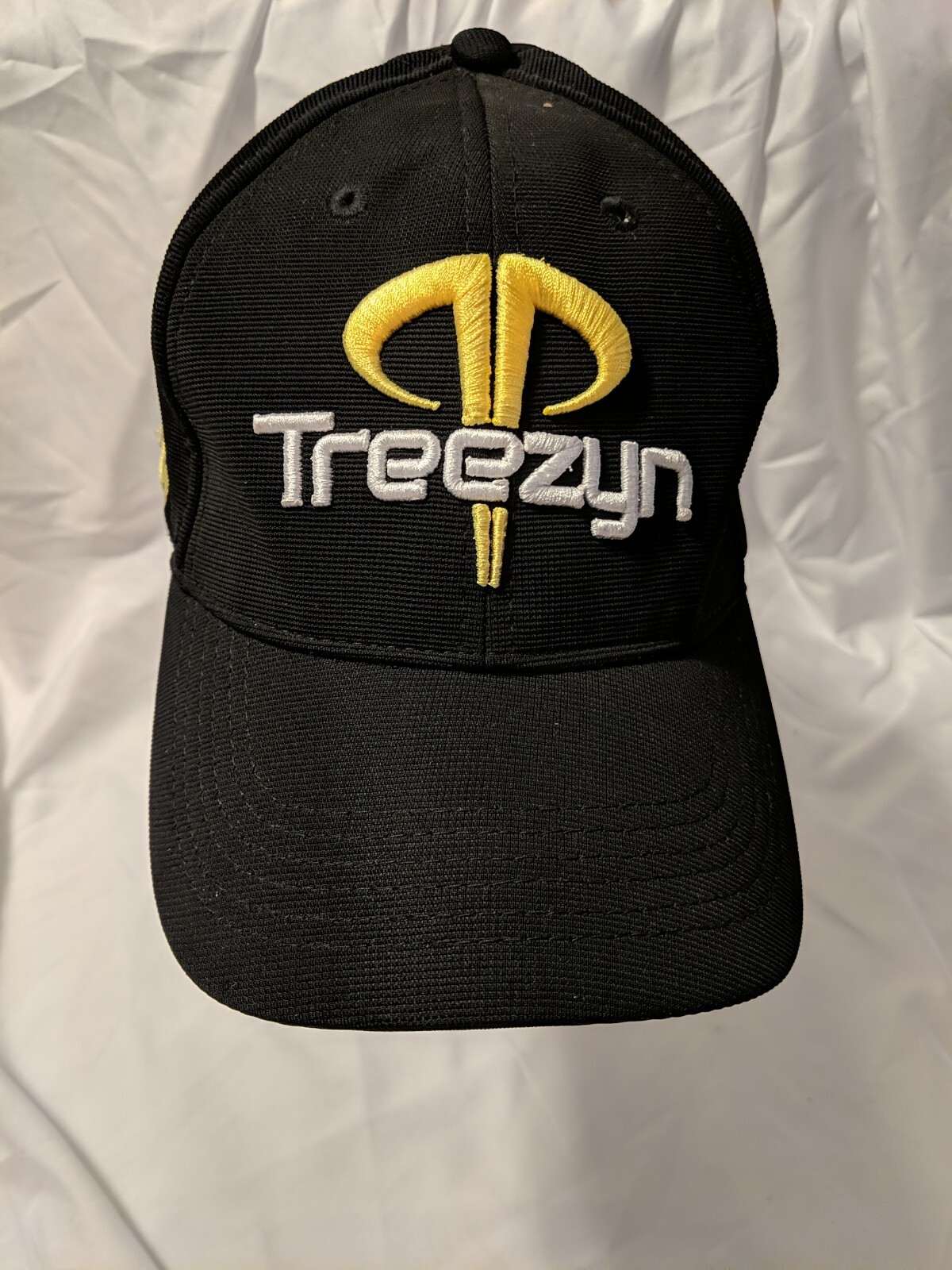 🔥 Treezyn's Baseball Cap Hat Black y/w Logos by Zyn Apparel | eBay