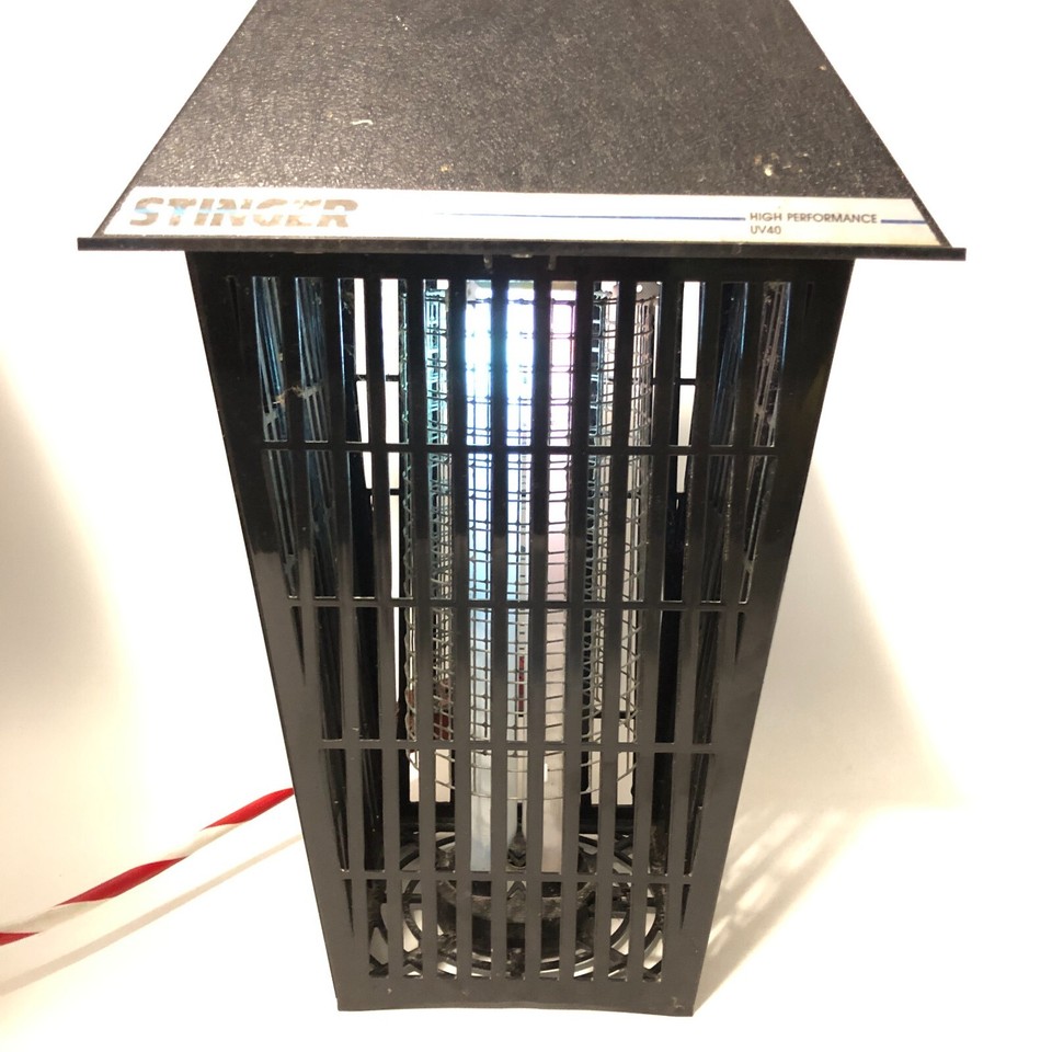 Vtg Stinger UV40 Bug Zapper Electronic Insect Control 1 Acre Working ...