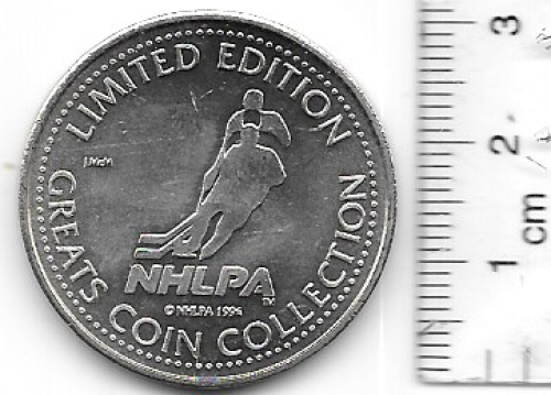 1996 Jarome Iginla Rookie Got-Um NHLPA Greats Collection Coin #24 ...