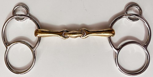 UNIVERSAL LOZENGE BITS HORSE BITS UNIVERSAL LOZENGE SNAFFLE 3 RING GAG ...