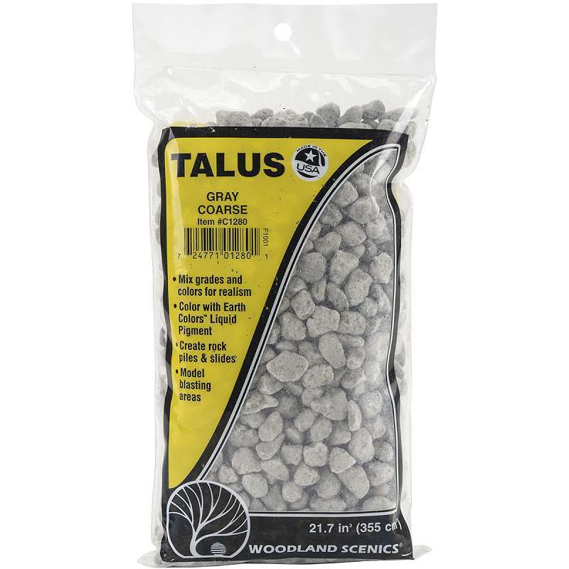 Talus Rock Debris- Coarse, Gray (12oz. Bag) 724771012801| eBay