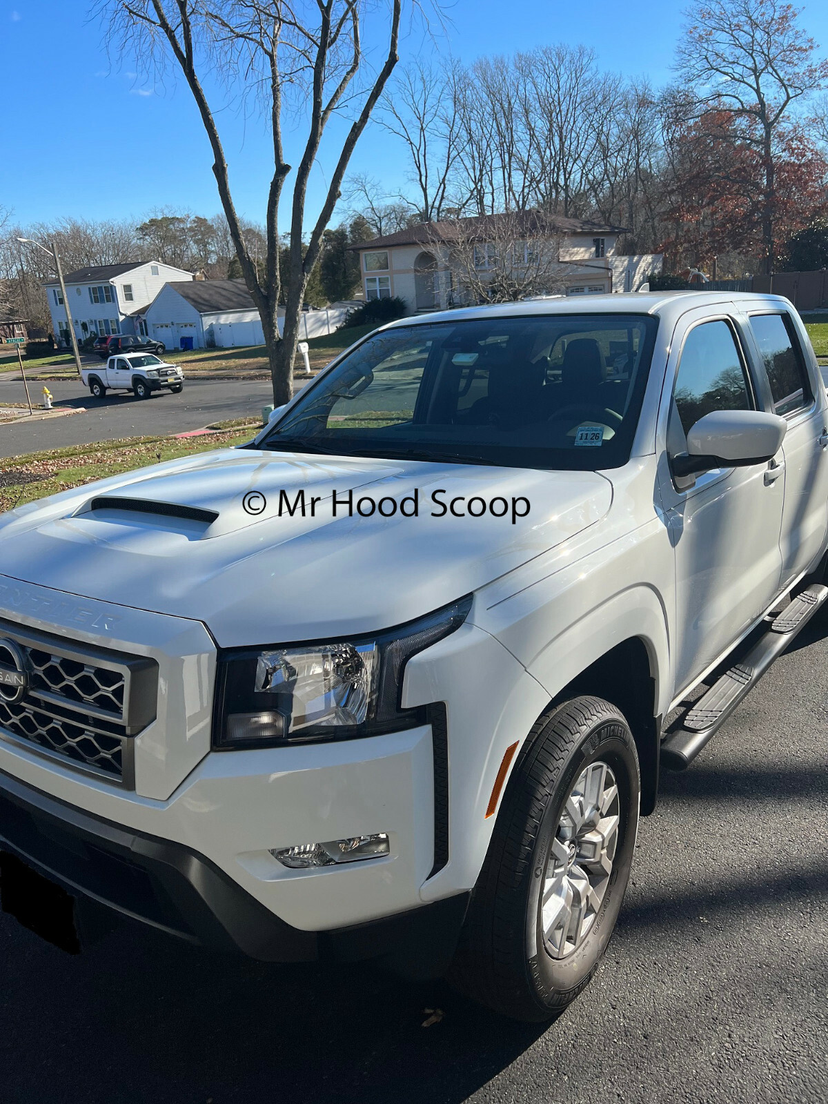 2022-2025 Hood Scoop For Nissan Frontier MRHoodScoop Unpainted HS009 ...
