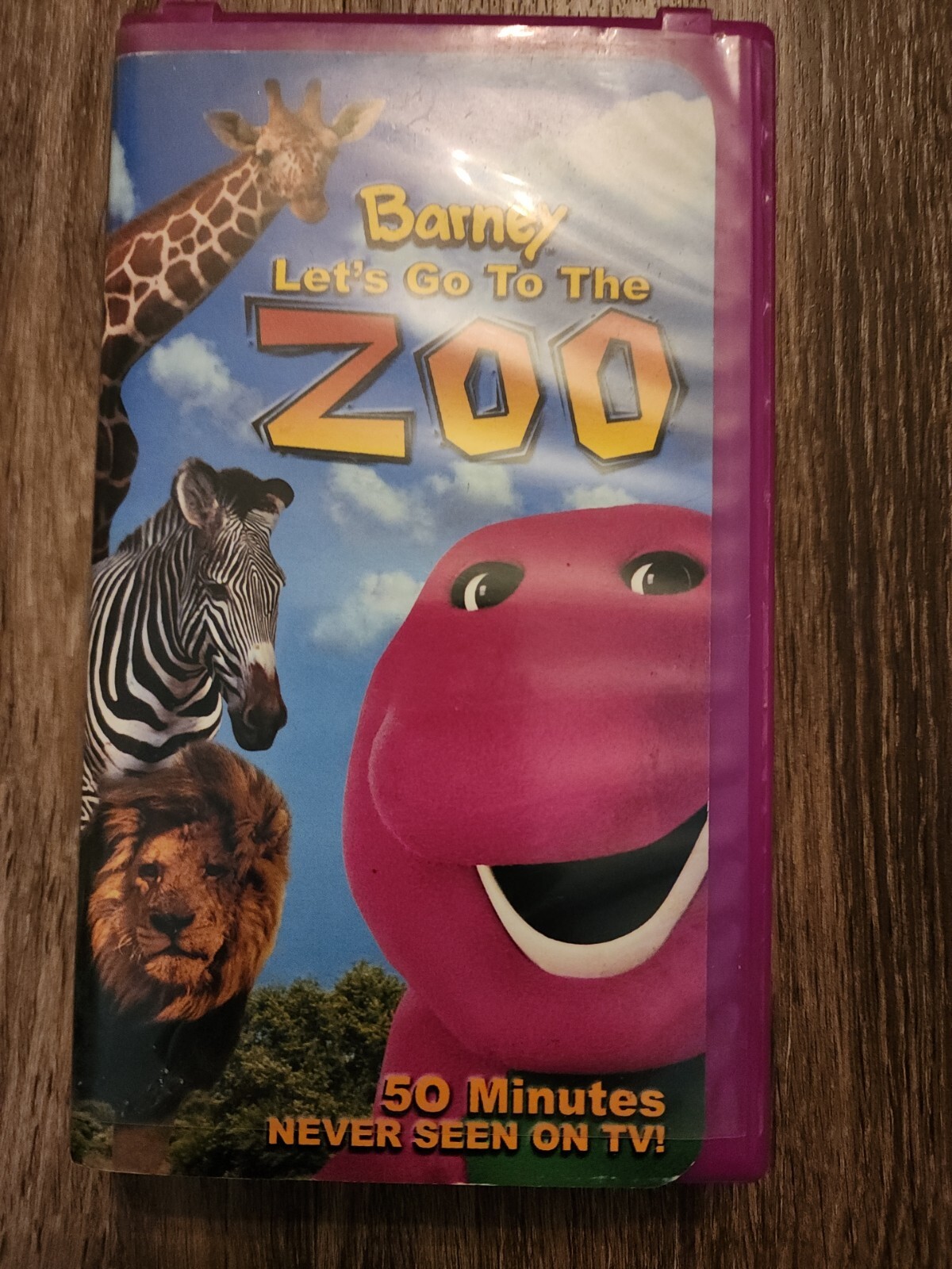 Barney & Friends Let’s Go To The Zoo VHS Video Tape PBS Kids Learn Bout ...