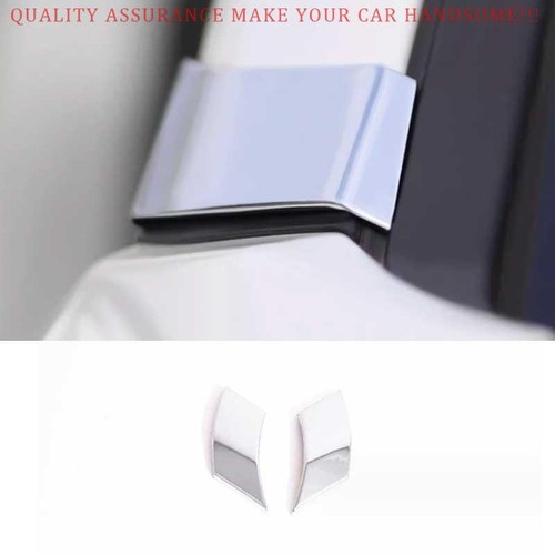 For Toyota RAV4 19- 23 ABS Chrome A Pillar Outside Front Triangle Cover ...