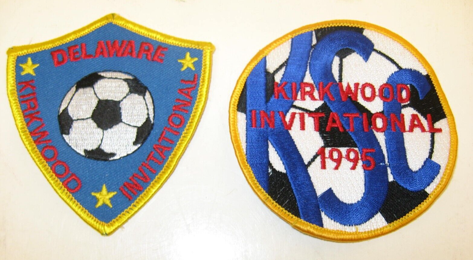 40 Vintage Youth Soccer/Soccer Club Pins, 95 Patches, 2 Baoding Balls ...