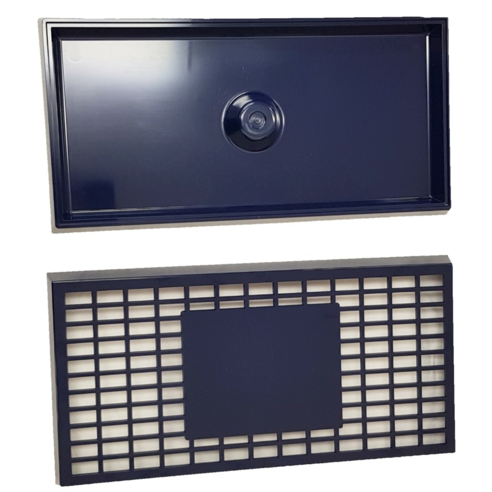 Blue Bar Plastic Drip Tray With Plastic Insert for Bars Pubs ...