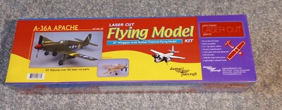 MIB - Brand New Dumas A-36a Apache Flying Model - Never Opened | eBay