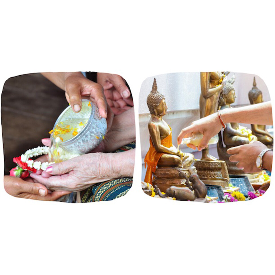 Thai Traditional Perfume Nangroy Scented Songkran Festival Water ...