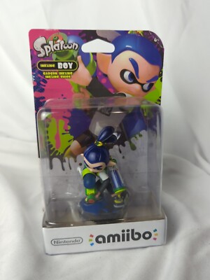Nintendo Splatoon Blue Inkling Boy amiibo NEW SEALED - Read | eBay