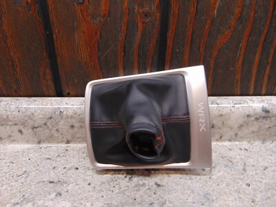 15 16 17 SUBARU WRX Shifter Shift Boot Lever Trim Bezel 2015 2016 2017 ...