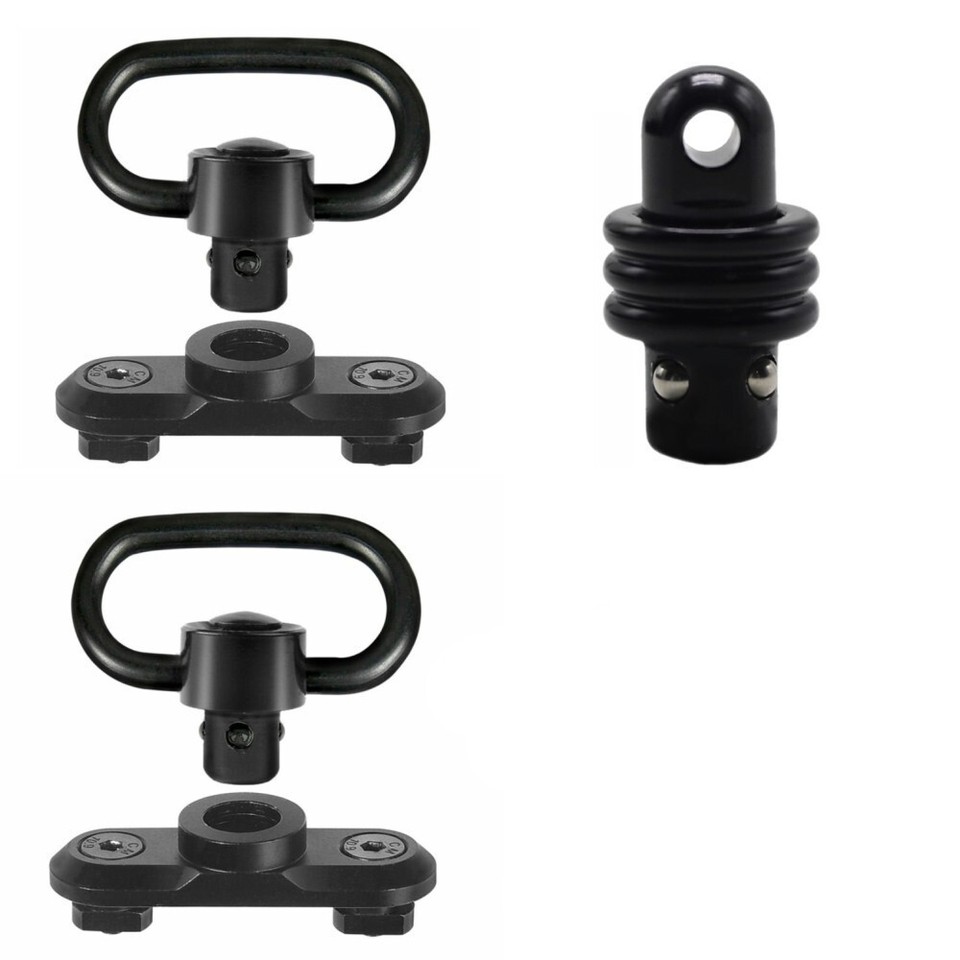 M-LOK QD Sling Mount Swivel With Quick Detach Stud Attachment MLOK ...