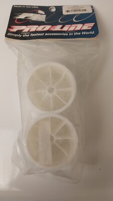 Pro-Line 2.2" Velocity front RC10 T2-T3 Truck white Wheels 2635 | eBay