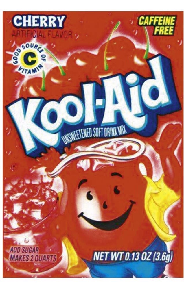 20 Packets KOOL-AID CHERRY Flavored Drink Mix - Add Sugar And Water | eBay