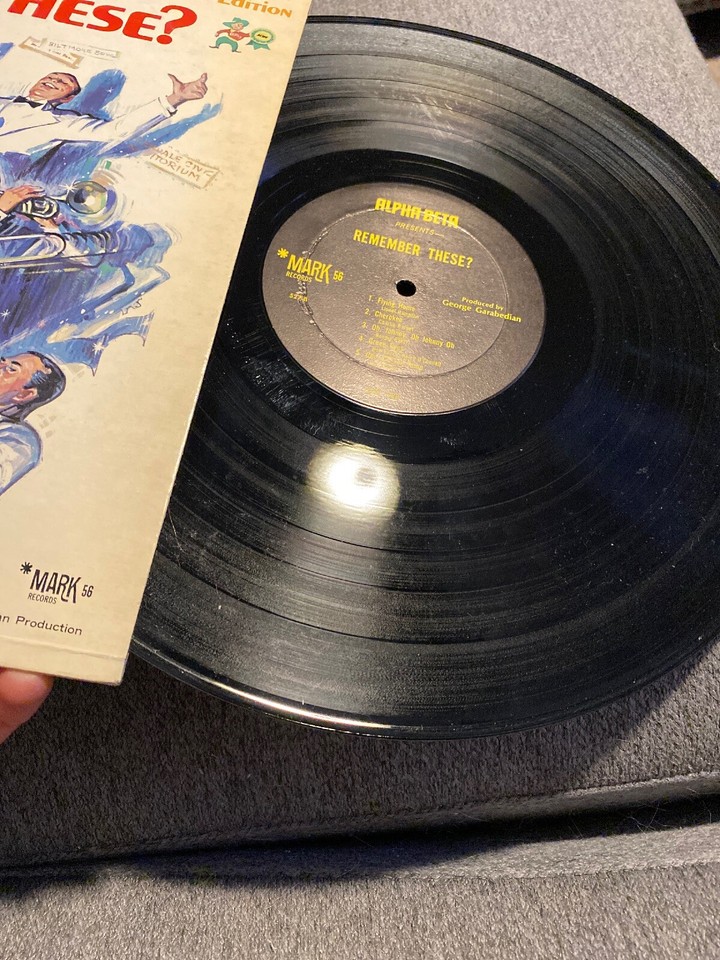 RARE USED LP VINYL RECORD: Alpha Beta Presents REMEMBER THESE? Limited ...