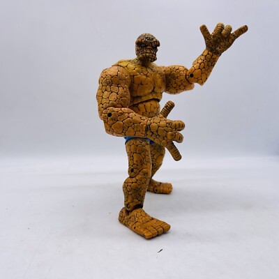 Thing Marvel Legends Toybiz Series 2 Fantastic Four 6" Loose Bendable ...