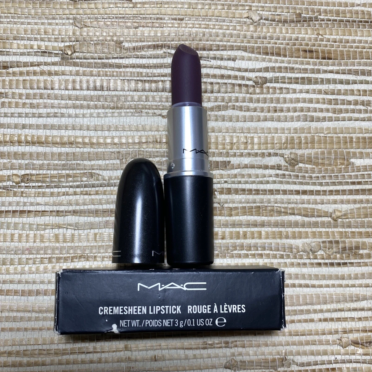 Mac Dark Purple Lipstick