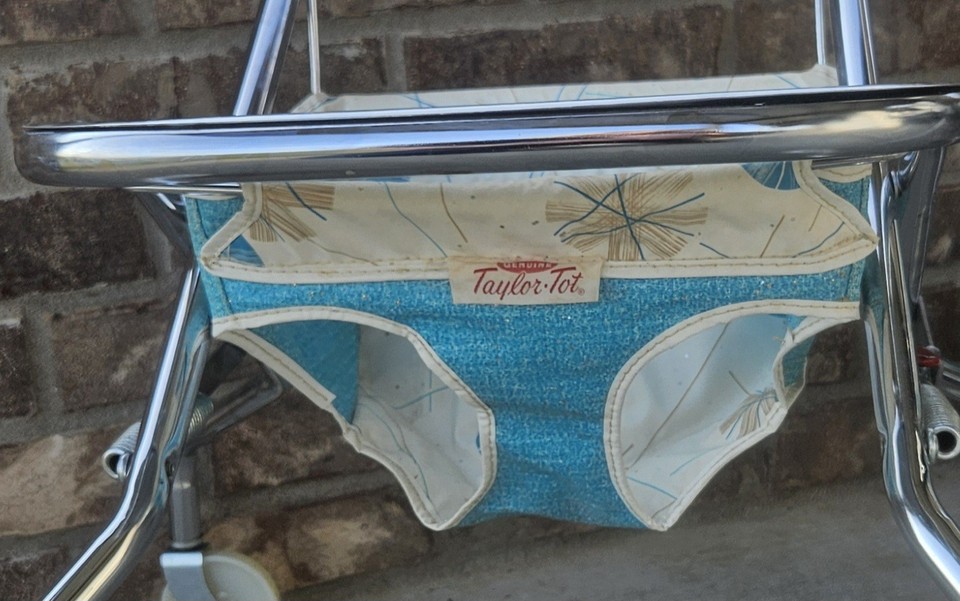 Vintage Baby Walker Antique Stroller Bouncer Seat Highchair Infant ...