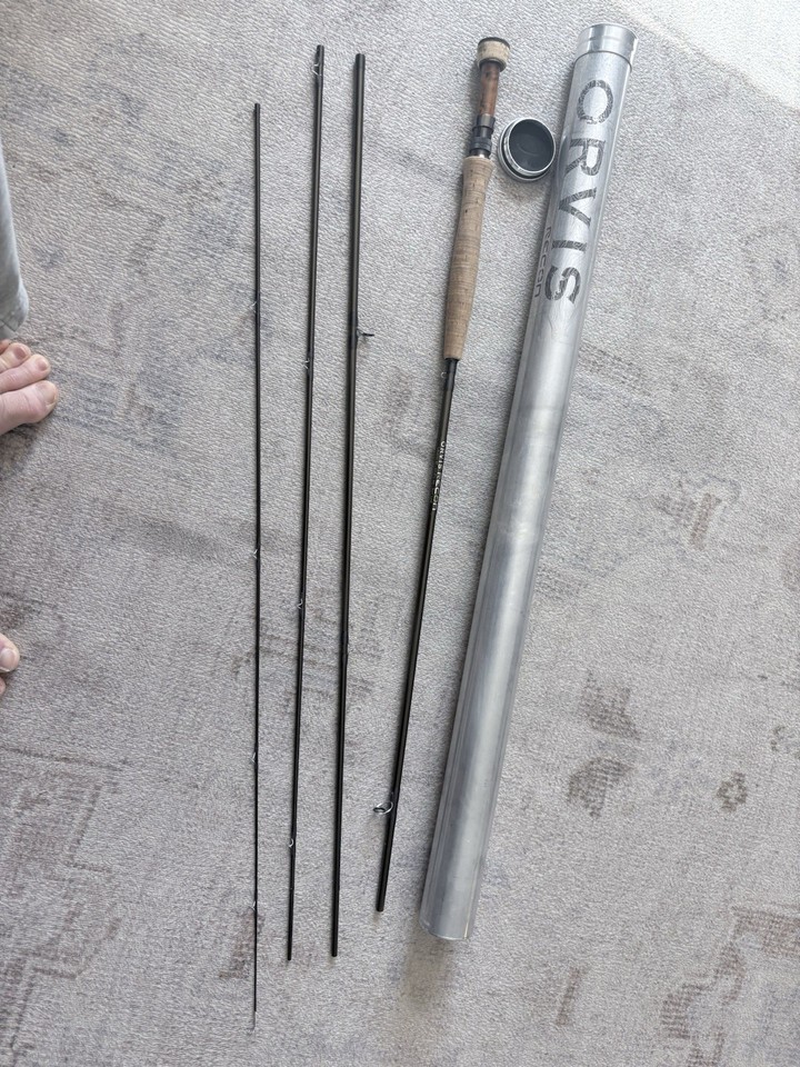 Orvis Recon 3wt 10ft Euro Rod Fly Rod W/ Sock and Tube Excellent ...