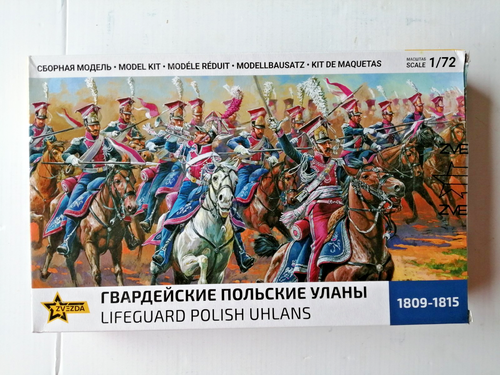 Zvezda 8075 figurines Lifeguard Polish Uhlans Napoleonic Wars 1809-1815 ...