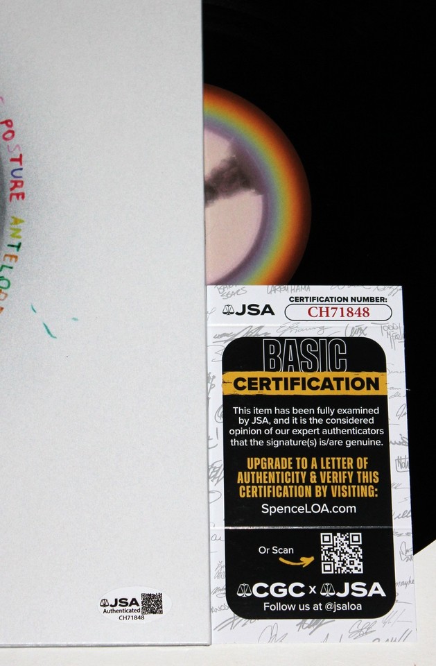 SORRY BAND SIGNED COSPLAY LP VINYL RECORD ALBUM RARE AUTOGRAPHED +JSA ...