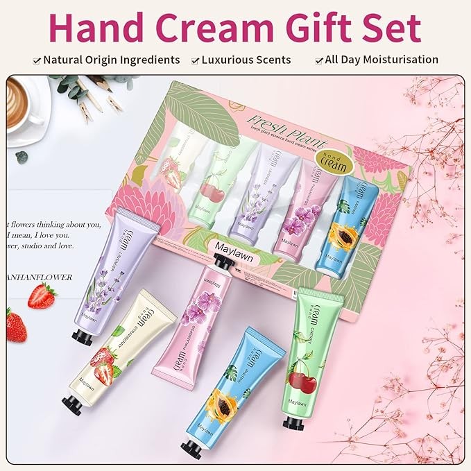 5 x30ml Pack Different Flavour Hand Cream Gift Sets, Vegan Friendly ...
