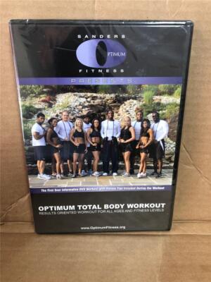 Sanders Optimum Fitness Presents Total Body Workout DVD NEW Sealed | eBay