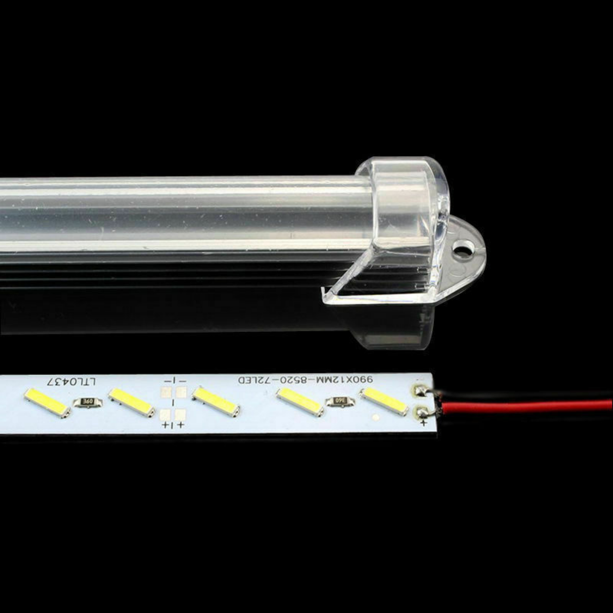 4x LED Strip 50CM 12V 8520 Light Bar Caravan 4WD Camping Boat Fishing ...