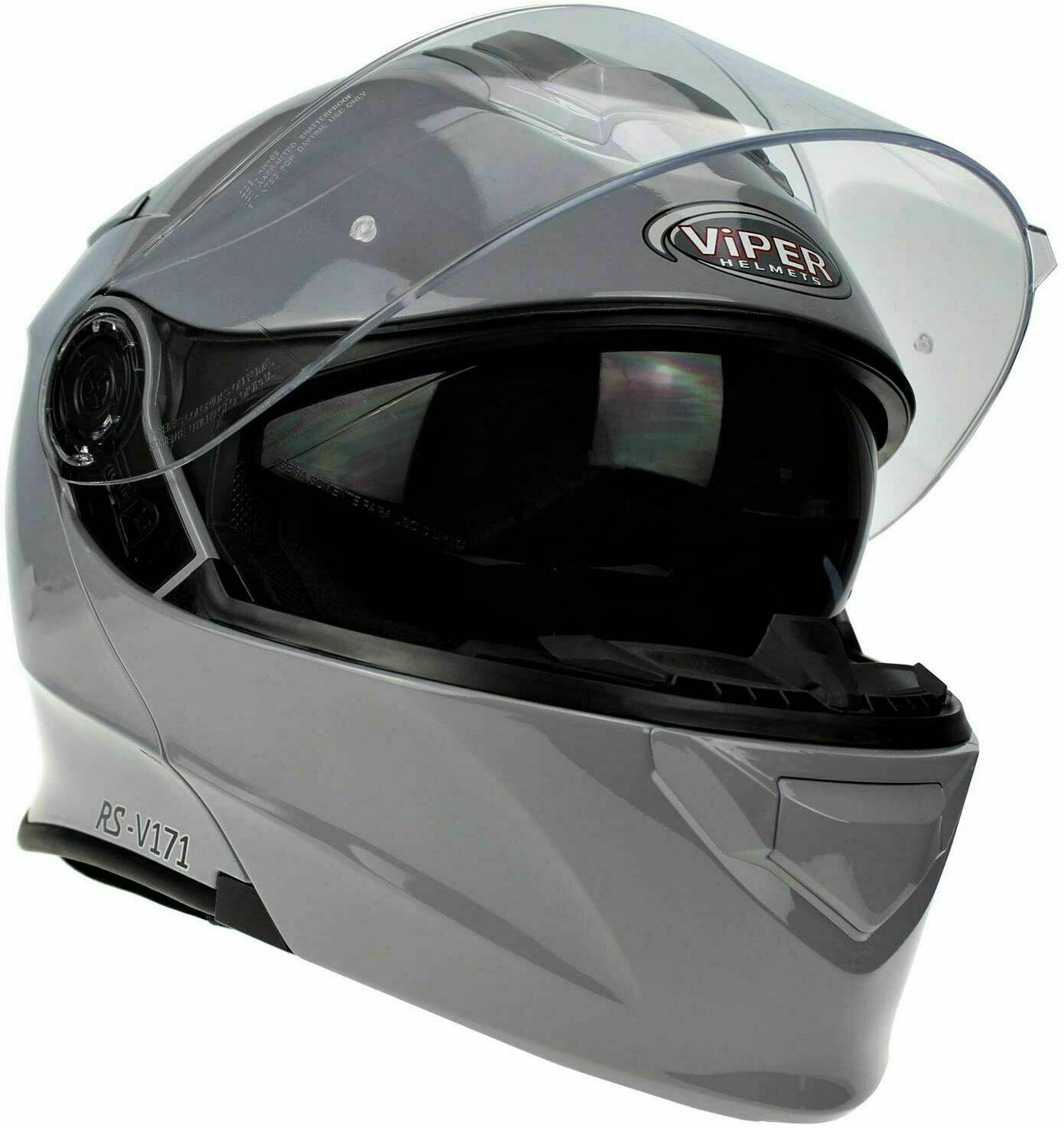 VIPER RS-V171 BLINC BLUETOOTH FLIP FRONT MOTORBIKE MOTORCYCLE HELMET ...