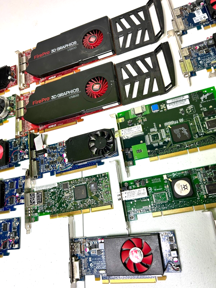 Huge Graphics Video Card Lot (45+) | AMD Ati Radeon G Logic Fire Pro ...