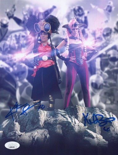 KATRINA DEVINE & KATRINA BROWNE Signed POWER RANGER 8x10 Photo ...
