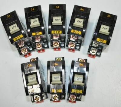 Lot of 8 Daeryuk / Daco 3A Circuit Protector/Breakers DCP51DF | eBay
