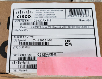 New Cisco C9120AXE-B Wireless Access Point (We buy and sell Cisco) | eBay