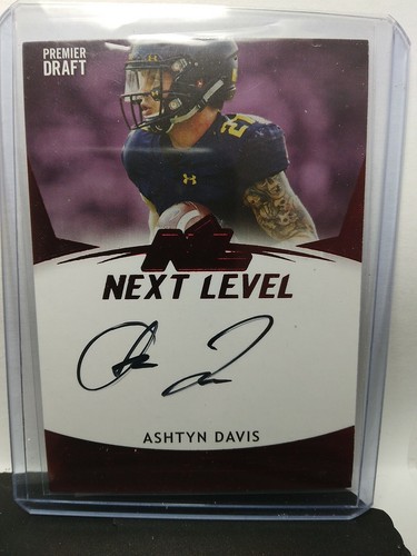 2020 SAGE HIT ASHTYN DAVIS AUTO NEXT LEVEL RED ROOKIE CARD. NICE.. | eBay