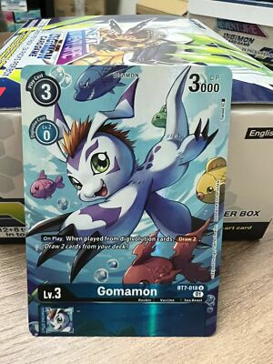 Gomamon Alt bt7-018 Mint Digimon Card Game bt07 next adventure | eBay