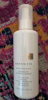 Kristin Ess Hair Weightless Leave-In Conditioner Spray for Dry Damaged ...