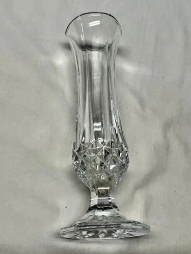 Cristal d'Arques Longchamp 24% Lead Crystal 8" Vase | eBay
