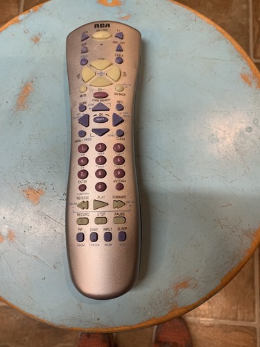 Universal Remote Control RCA RCU600DS TV DVD Audio Satellite Silver | eBay