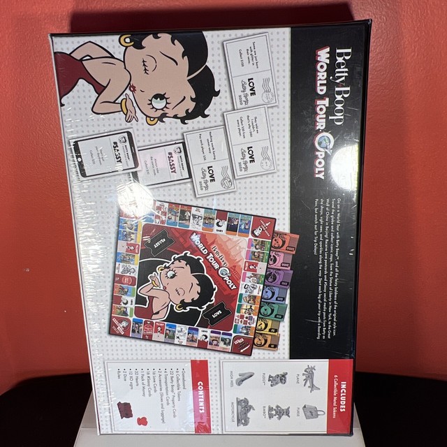 MasterPieces Betty Boop - World Tour Opoly Board Game for sale online ...