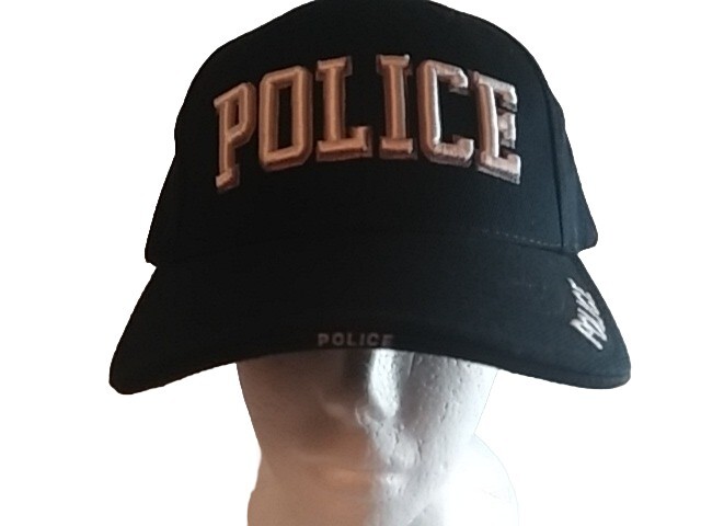 Police Embroidered Baseball Hat Cap Adjustable Back 1… - Gem